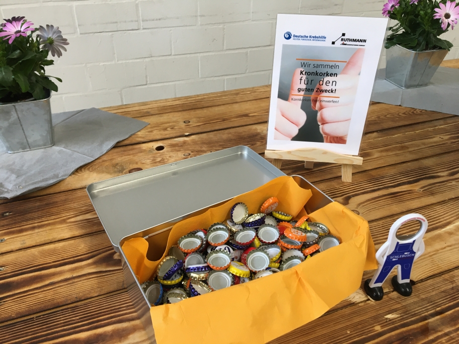 RUTHMANN sammelt Kronkorken für den guten Zweck | RUTHMANN